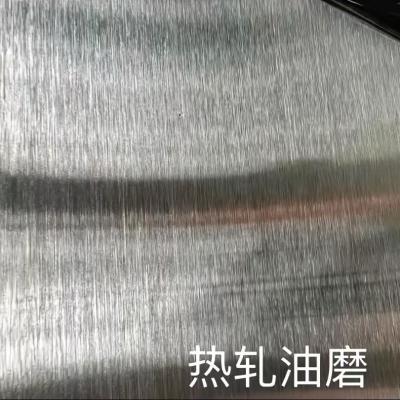 China SUS304 SUS316L SUS430 Stainless Steel Sheet Brushed Hairline Finishing Thickness 0.4 - 3.0mm WIth Anti-finger Print Surface for sale