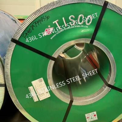 China TISCO 436L Ferritic Stainless Steel Plate Low Carbon, High Durability for Industrial Applications for sale