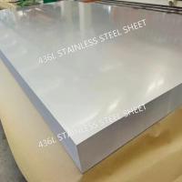 China ASTM JIS EN Standard 436L Stainless Steel Sheet  Enhanced Formability and Weldability for Manufacturing for sale