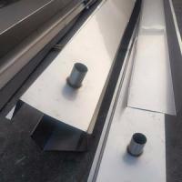 China Polished ASTM 201 304 316 Cold Rolled Stainless Steel Gutter System for Rainwater Drainage for sale