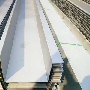 China Custom Cold Rolled Stainless Steel Gutter Channel with 0.8 - 3.0mm Thickness and Bright Surface for sale