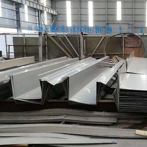 China SUS304 316 2B Polished Cold Rolled Stainless Steel Gutter for Roof Rain Drainage for sale