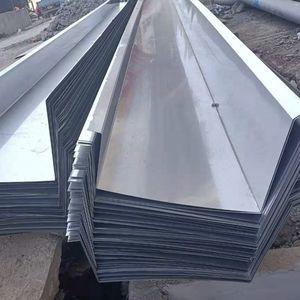China 304 Stainless Steel Roof Gutters with 0.8 - 5.0mm Thickness and Cold Rolled Technique for sale