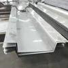 China Easy to Install Corrosion Resistant Stainless Steel Gutter System with Custom Cutting for Roof Rainwater for sale
