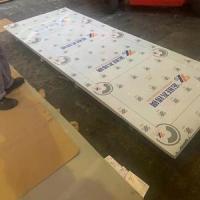 China Anti-Finger Print 430 Stainless Steel Sheet with No. 4 Hairline and 8K Finish PVC Film for sale