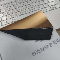 China Black Colored Hairline Finishing Stainless Steel Sheet 0.4 - 1.5mm for Decorative Applications for sale
