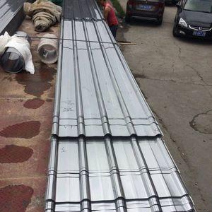 China 0.5mm Thickness Corrosion Resistant Stainless Steel Roofing Sheet with Custom Sizes and Corrugated Metal Panel Design for sale