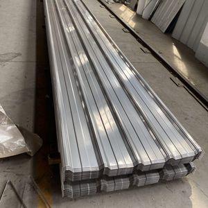 China 304 Grade Corrosion Resistant Stainless Steel Roofing Sheet with Custom Size Corrugated Metal Panel for sale