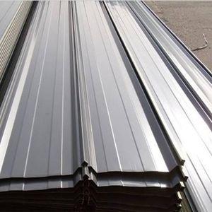 China 304 Grade Stainless Steel Roofing Sheet with 0.4mm-2.0mm Thickness and Custom Sizes Corrugated Metal Panel for sale