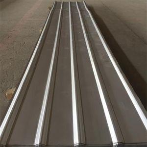 China Cold Rolled Bright Surface Stainless Steel Roofing Sheet with Custom Sizes Corrugated Metal Panel for sale