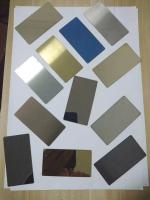 China 304 Stainless Steel Sheet with Golden Mirror Finish Cold Rolled and Corrosion Resistant for sale