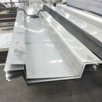 China 6m Length Custom Process Corrosion Resistant Stainless Steel Gutter System for Harsh Climates for sale