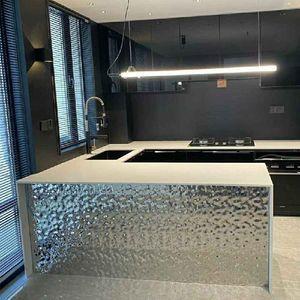 China 304 Stainless Steel Water Ripple Sheet 0.3 - 2.5mm Thickness for Decorative Applications Water Wave Embossed Sheet for sale