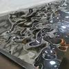 China 304 Stainless Steel Water Ripple Sheet 0.3 - 2.5mm Thickness for Decorative Applications Water Wave Embossed Sheet for sale