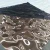 China 304 Stainless Steel Water Ripple Sheet 0.3 - 2.5mm Thickness for Decorative Applications Water Wave Embossed Sheet for sale