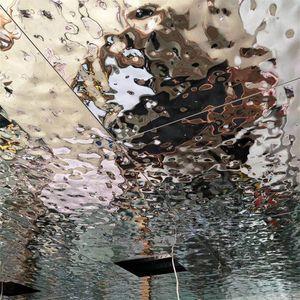 China 304 Grade Water Ripple Stainless Steel Sheet with Polished Surface and 0.3 - 3.0mm Thickness for Decorative Walls and Ceilings for sale