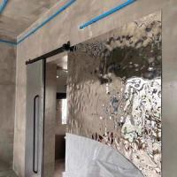China 304 Grade Stainless Steel Water Ripple Sheet with 0.3 - 3.0mm Thickness for Decorative Applications for sale