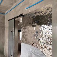 China 304 Grade Stainless Steel Water Ripple Sheet with 0.3 - 3.0mm Thickness for Decorative Applications for sale