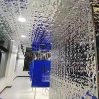 China AISI 304 Grade 0.3 - 3.0mm Thickness Polished Surface Stainless Steel Water Ripple Sheet for Decorative Applications for sale