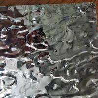 China 304 Grade Stainless Steel Water Ripple Sheet with 0.3 - 3.0mm Thickness and Polished Surface for Decorative Applications for sale