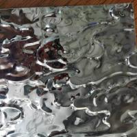 China 304 Grade Stainless Steel Water Ripple Sheet with 0.3 - 3.0mm Thickness and Polished Surface for Decorative Applications for sale