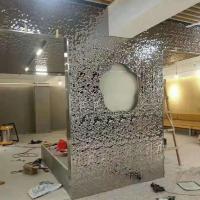 China AISI304 1000 x 2000mm Water Ripple Stainless Steel Sheet with Polished Surface for Decorative Applications for sale