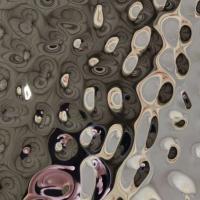 China AISI304 1000 x 2000mm Water Ripple Stainless Steel Sheet with Polished Surface for Decorative Applications for sale