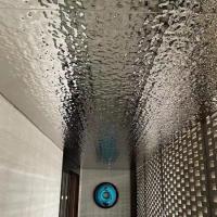 China 304 Grade Water Ripple Pattern Stainless Steel Sheet with 0.3 - 3.0mm Thickness for Decorative Applications for sale