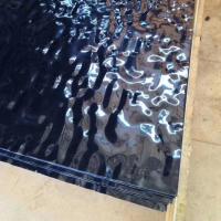 China 8K Mirror Finish Stainless Steel Sheet with 0.3 - 3.0mm Thickness for Ceiling and Cladding Decorative Water Ripple Panels for sale