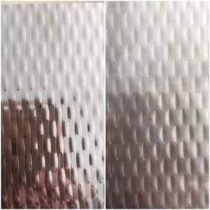 China 304 316 430 Stainless Steel Checkered Plate with Cold Rolled Polished Surface Textured Sheet for sale