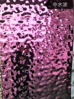 China 201 304 Grade Stainless Steel Press Plate with Water Ripple Pattern and Polished Surface for Decorative Applications for sale