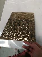 China 201 304 316L Cold Rolled Polished Surface Stainless Steel Sheet Checkered Plate Embossed Stainless Steel Sheet for sale