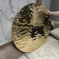 China 304 Grade Stainless Steel Water Wave Sheet with 0.3 - 3.0mm Thickness and Polished Surface for sale