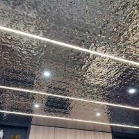 China Grade 304 Stainless Steel Sheet with Water Ripple Finish and 0.3mm - 1.5mm Thickness for Decorative Applications for sale