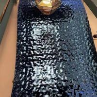China Grade 304 Stainless Steel Sheet with Water Ripple Finish and 0.3mm - 1.5mm Thickness for Decorative Applications for sale