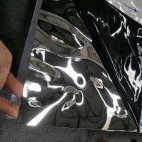 China 304 Grade Water Ripple Design Embossed Stainless Steel Sheet 0.3 - 3.0mm Thickness for Decorative Applications for sale
