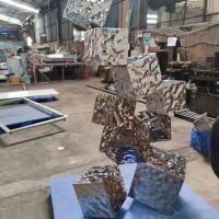 China Water Ripple Wall Panel Stainless Steel Sheet with Mirror Finishing 304 Grade 0.3 - 1.5mm Thickness for sale