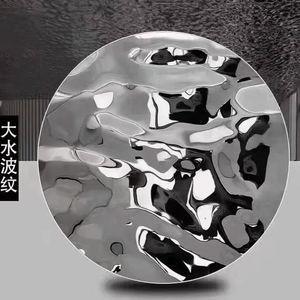 China AISI304 Grade Water Ripple Stainless Steel Sheet with 0.4 - 1.5mm Thickness and Polished Surface for Decorative Wall Panels for sale