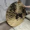 China Mirror Gold Color Water Ripple Pattern 304 Grade Stainless Steel Sheet for Decorative Metal Applications for sale