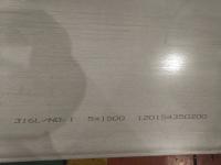 China Corrosion Resistant SS 316L Stainless Steel Plate Hot Rolled with Polished Surface ASTM A240 for sale
