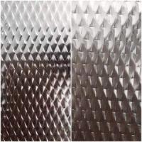 China SUS304 SUS316L Cold Rolled Polished Stainless Steel Checkered Plate for Decoration Projects for sale