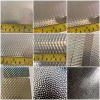 China SUS304 Stainless Steel Checkered Plate Hot Rolled and Polished for Industrial Applications for sale