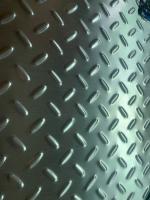 China Hot Rolled Stainless Steel Checkered Plate with Polished Surface and Customizable Projections for sale