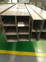 China 304 Stainless Steel Square Pipe SUS304 with Polished Surface Welded Technique and OD 6-630mm for sale