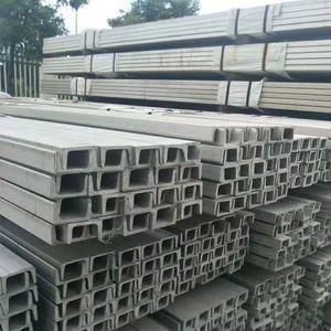 China 316L Stainless Steel U Channel Bar Hot Rolled with Bright Surface Inox Steel Channel Bar for sale