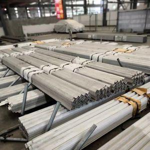 China Hot Rolled Bright Surface 30*30-100*100mm Stainless Steel Angle Bar and Channel Bar for sale