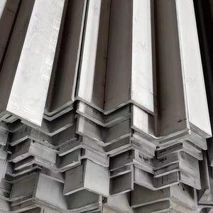 China Hot Rolled 304 316L 310S Stainless Steel Angle Bar in 30x30mm to 80x80mm Sizes for sale