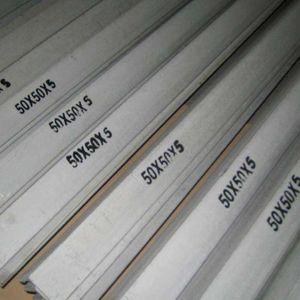 China Hot Rolled Pickling Surface Stainless Steel Angle Bar 30*30-100*100mm SS Channel Bar for sale