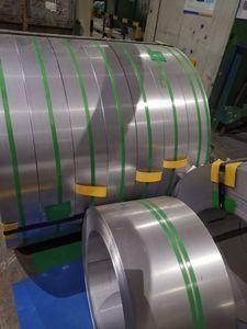 China ASTM A240 Standard Polished Surface Stainless Steel Coil Strip Width 10-1800mm Cold Rolled Steel Strip for sale