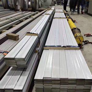 China Hot Rolled Stainless Steel Flat Bar with Polished Surface and Width 10-600mm ASTM A276 Grade 201 304 316L 321 for sale